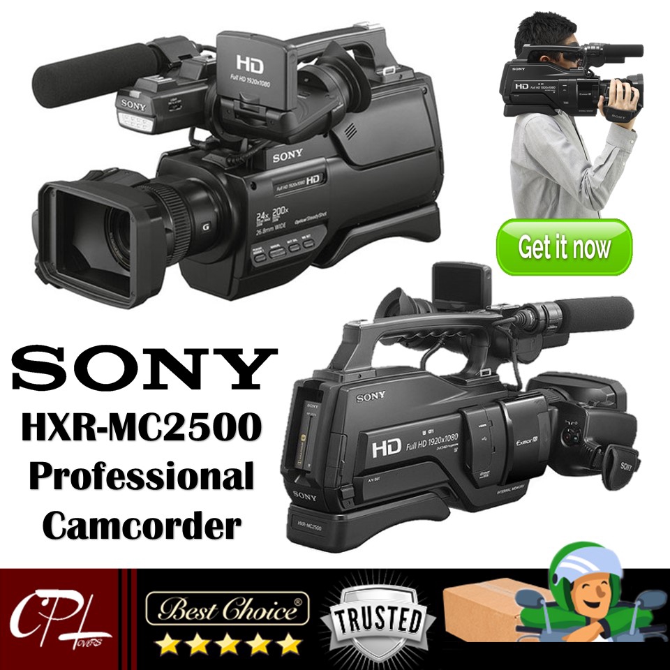 Jual Sony Professional HXR-MC2500 Shoulder Mount AVCHD Camcorder / SONY ...