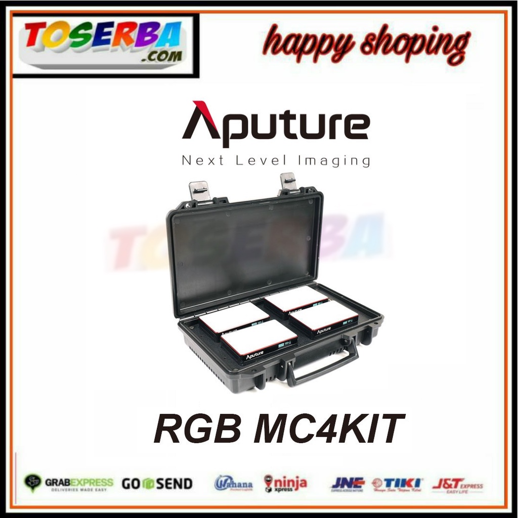 Jual Aputure MC4KIT Travel Kit Wireless Charging Fase MC RGB LED RGBWW ...
