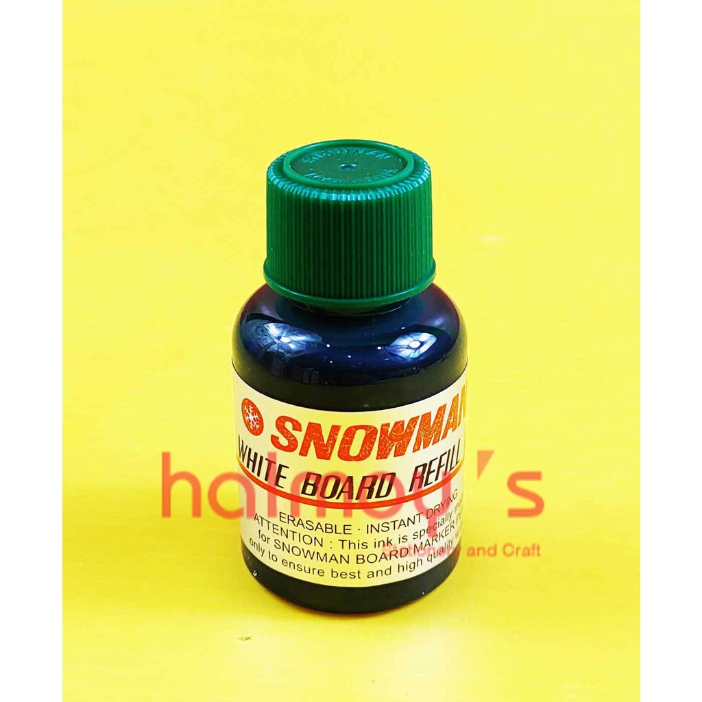 Jual REFILL / TINTA SPIDOL SNOWMAN WHITEBOARD MARKER HIJAU | Shopee ...