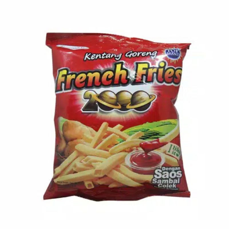 Jual French fries 2000 Snack kentang 24 gram | Shopee Indonesia