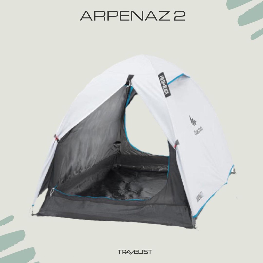 Jual Arpenaz 2 / tenda camping / tenda dome / tenda 2 pintu / 2 person ...