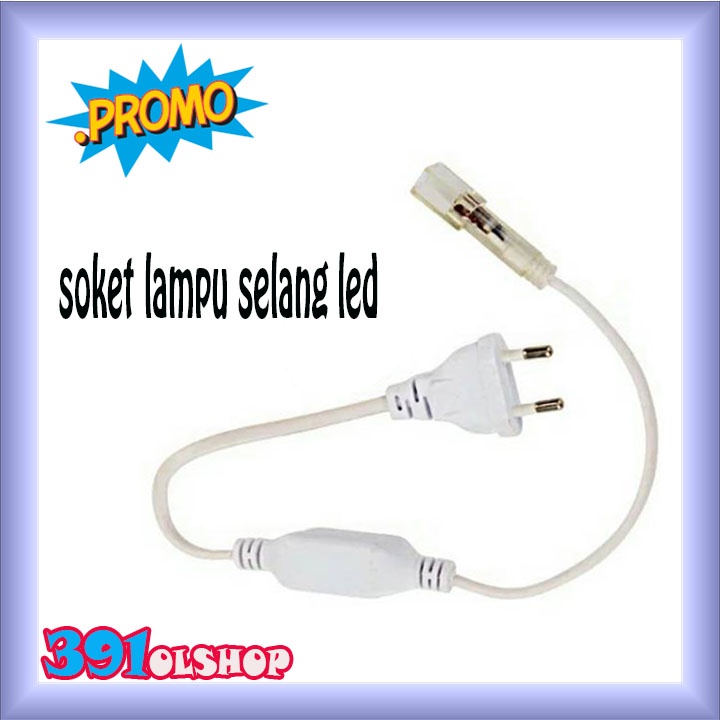 Jual Soket lampu led strip kotak colok led strip kotak / colokan lampu ...