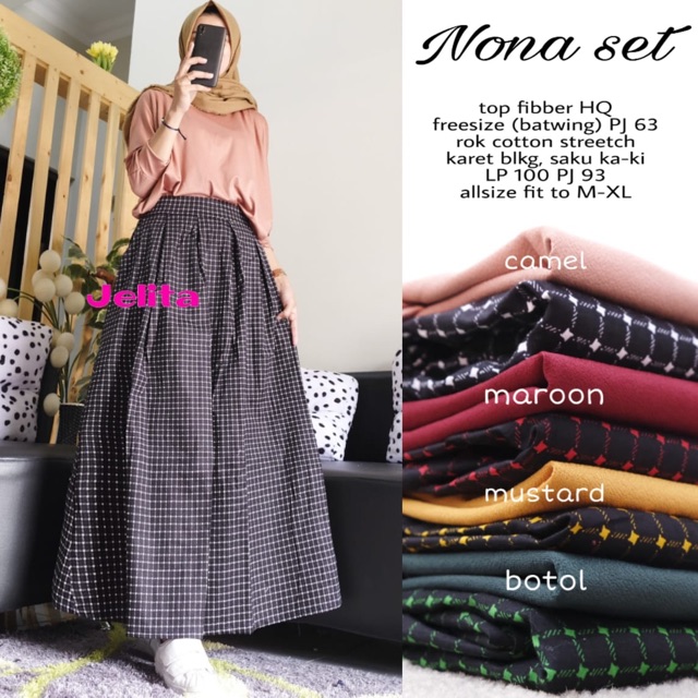 Jual NONA ROK SET ORIGINAL JELITA | Shopee Indonesia