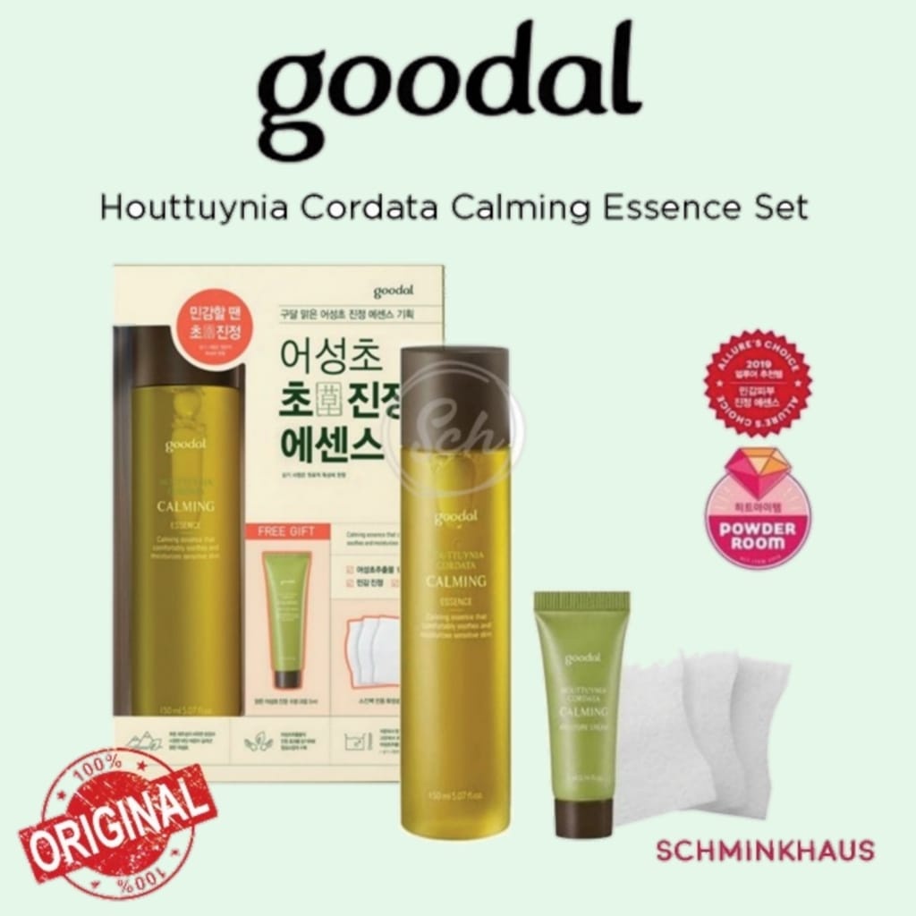 Jual GOODAL Houttuynia Cordata Calming Essence Set | Shopee Indonesia