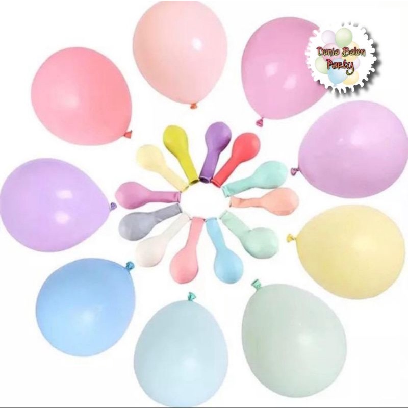Jual Balon Latex Macaron / Ballon Wedding Decoration / Pastel Birthday ...