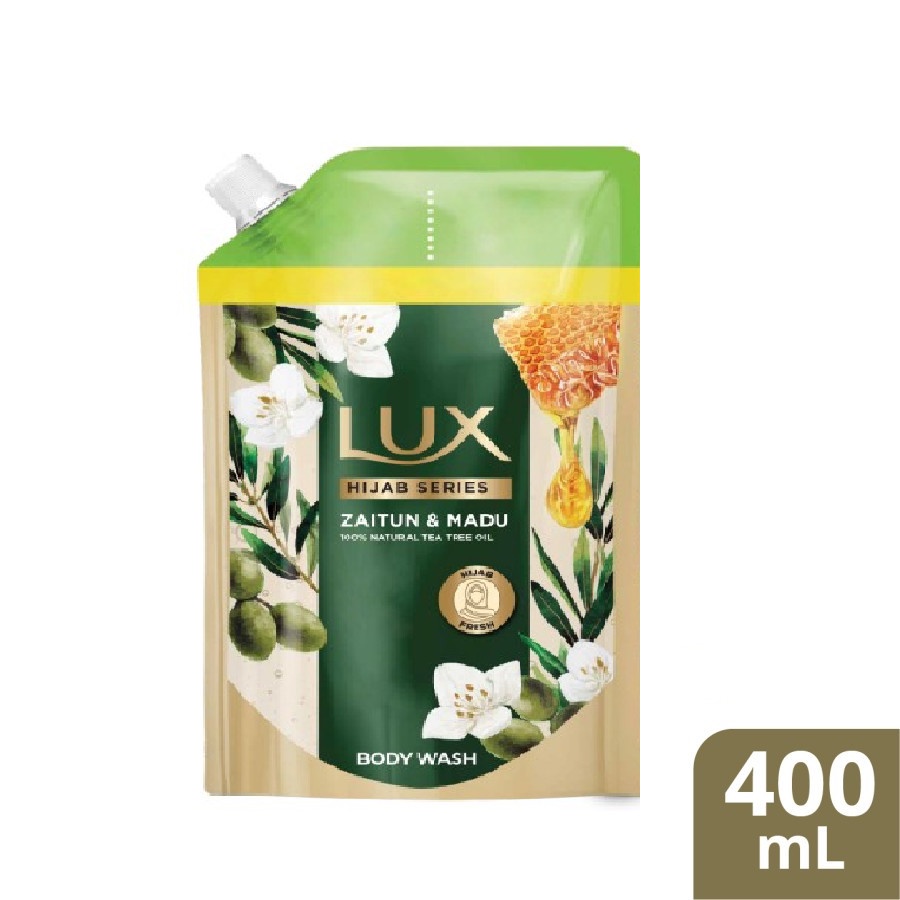 Jual Lux Hijab Series Olive Honey Body Wash 400 ml | Zaitun Madu 400ml | Shopee Indonesia