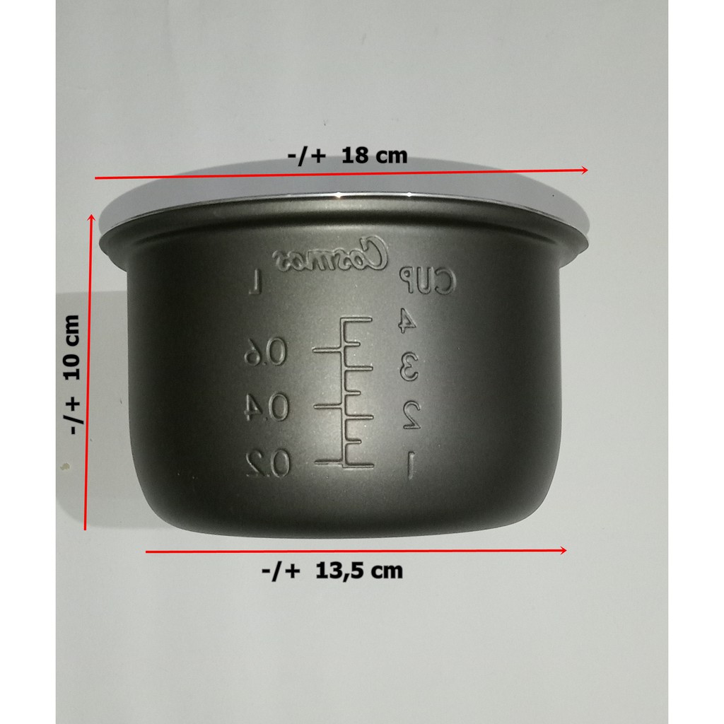 Jual PANCI TEFLON INNER POT 0.6 LITER COSMOS TIPE CRJ-101N ORIGINAL ...