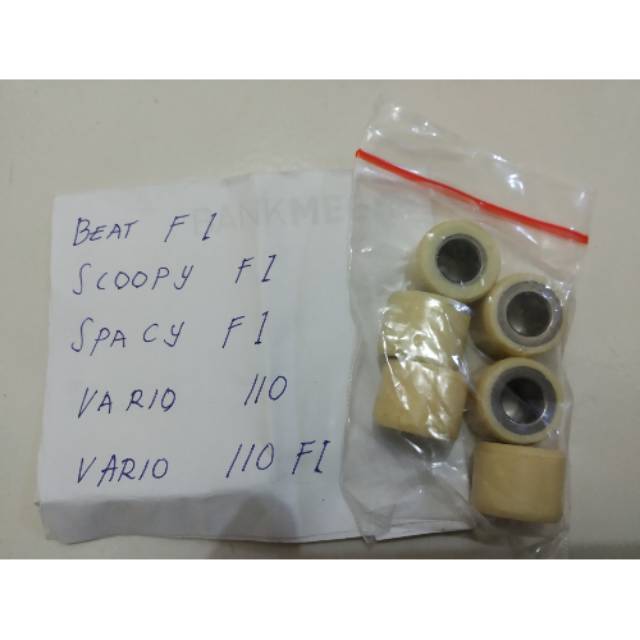 Jual Roller CVT Honda Beat, Scopy F1, Vario 110, Vario 110f1 | Shopee ...