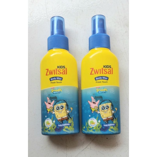 Jual zwitsal kids body mist fresh touch 100ml (parfum anak-anak ...