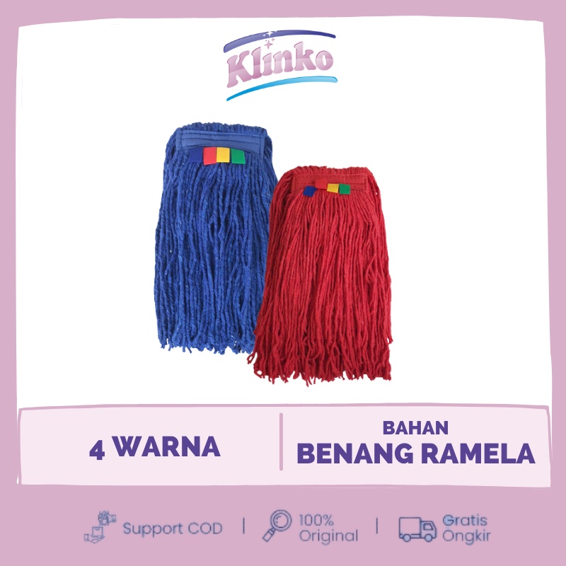 Jual Klinko - Refill Mop Kentucky Color Pel Lantai | Shopee Indonesia