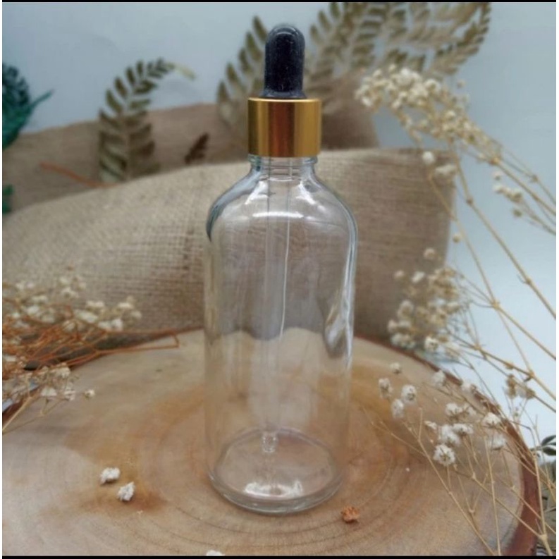 Jual Botol 100ml Kaca Botol Pipet Kaca 100ml Bening Botol Kaca 100ml ...