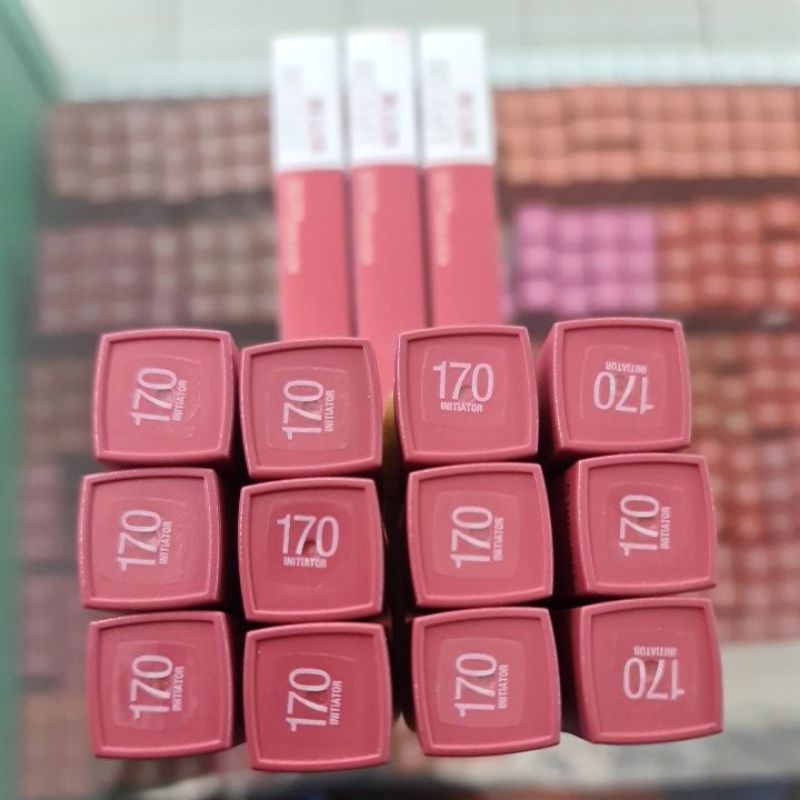 Jual Maybelline Superstay Matte Ink 170 initiator | Shopee Indonesia