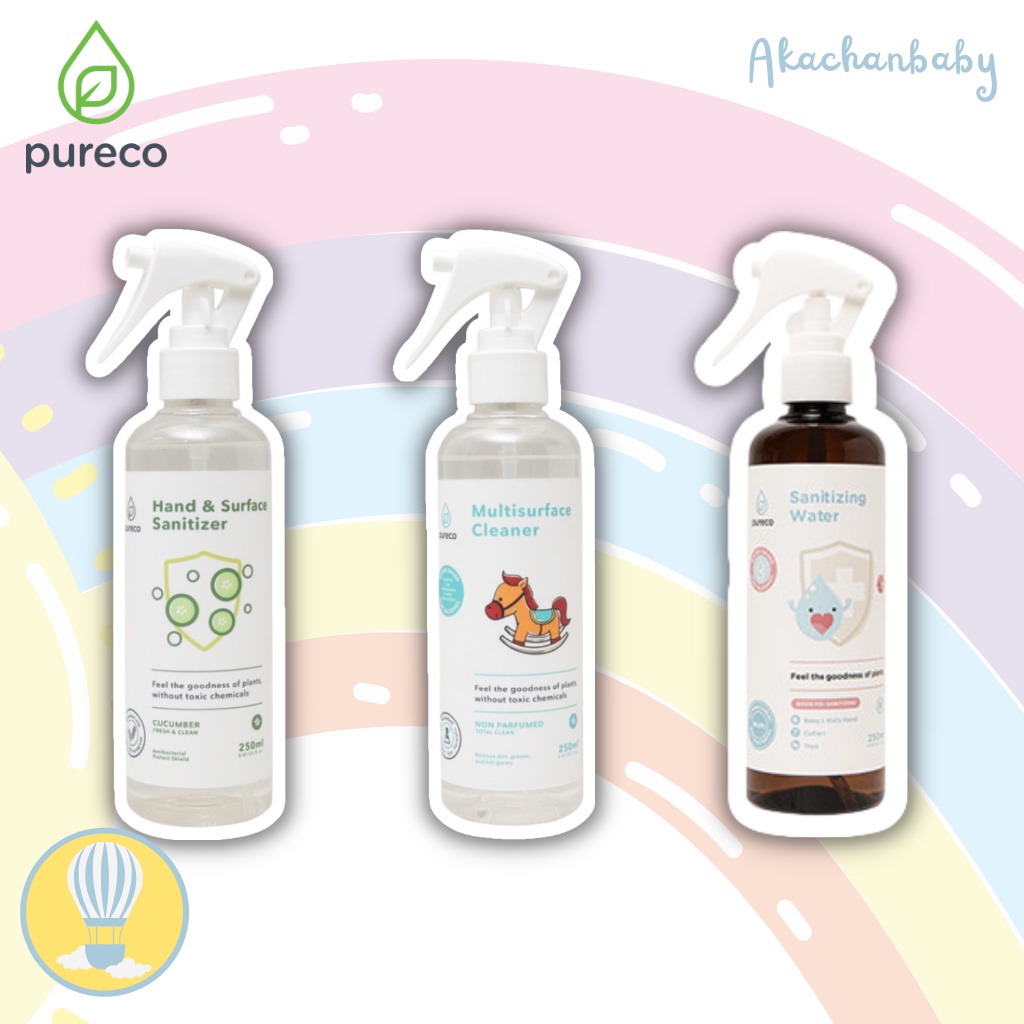 Jual Akachanbaby - Pureco Multisurface Cleaner / Hand Surface Sanitizer ...
