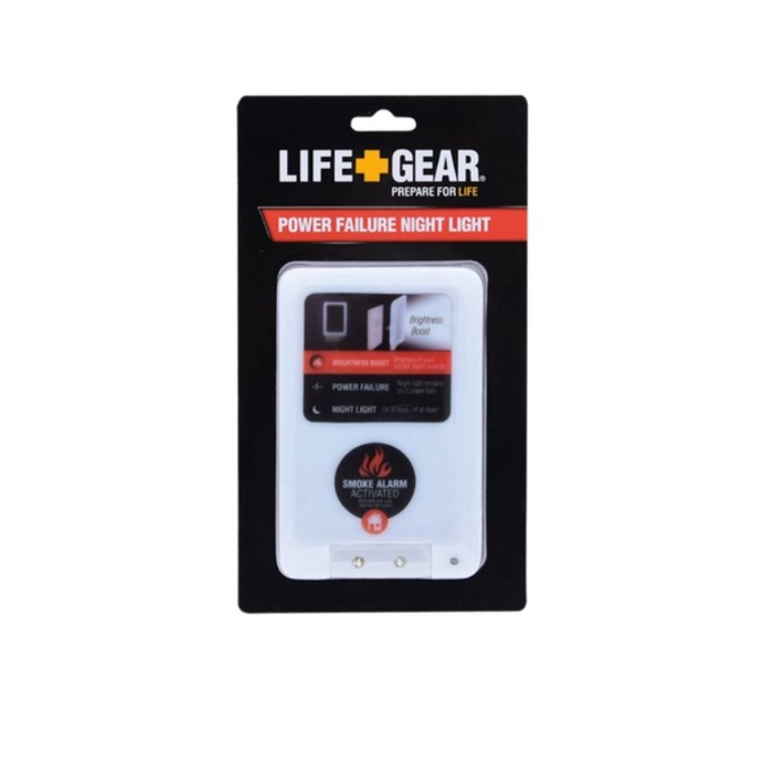 Jual Lampu LED emergency otomatis LIFEGEAR sensor asap kebakaran ...