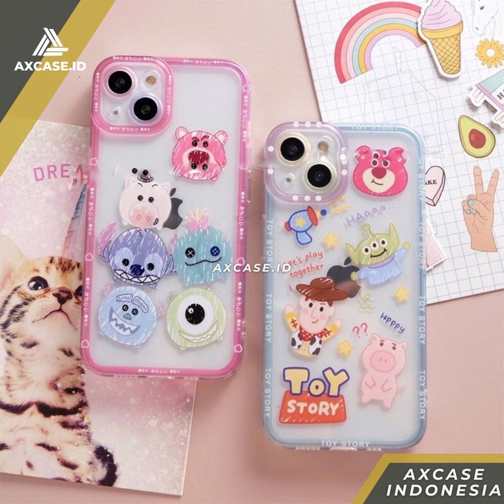 Jual Toy Story & Tsum-Tsum Cartoon Softcase iPhone 7 8 SE2020 X XS XR 7 ...