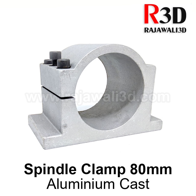 Jual Bracket Spindle Clamp 80mm Aluminium Cast Mount | Shopee Indonesia