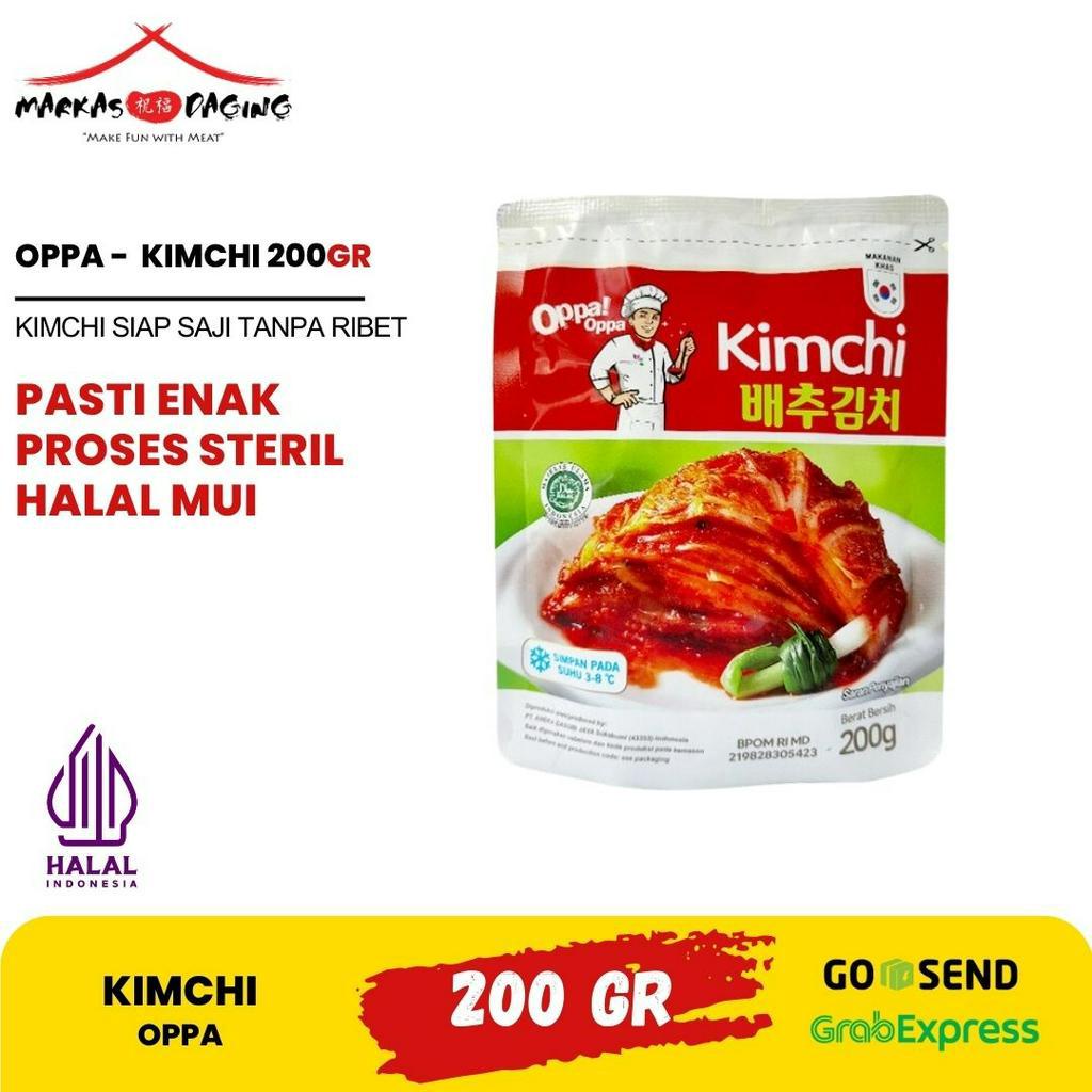 Jual Kimchi Oppa! Oppa Makanan Tradisional Korea - 200gram ...