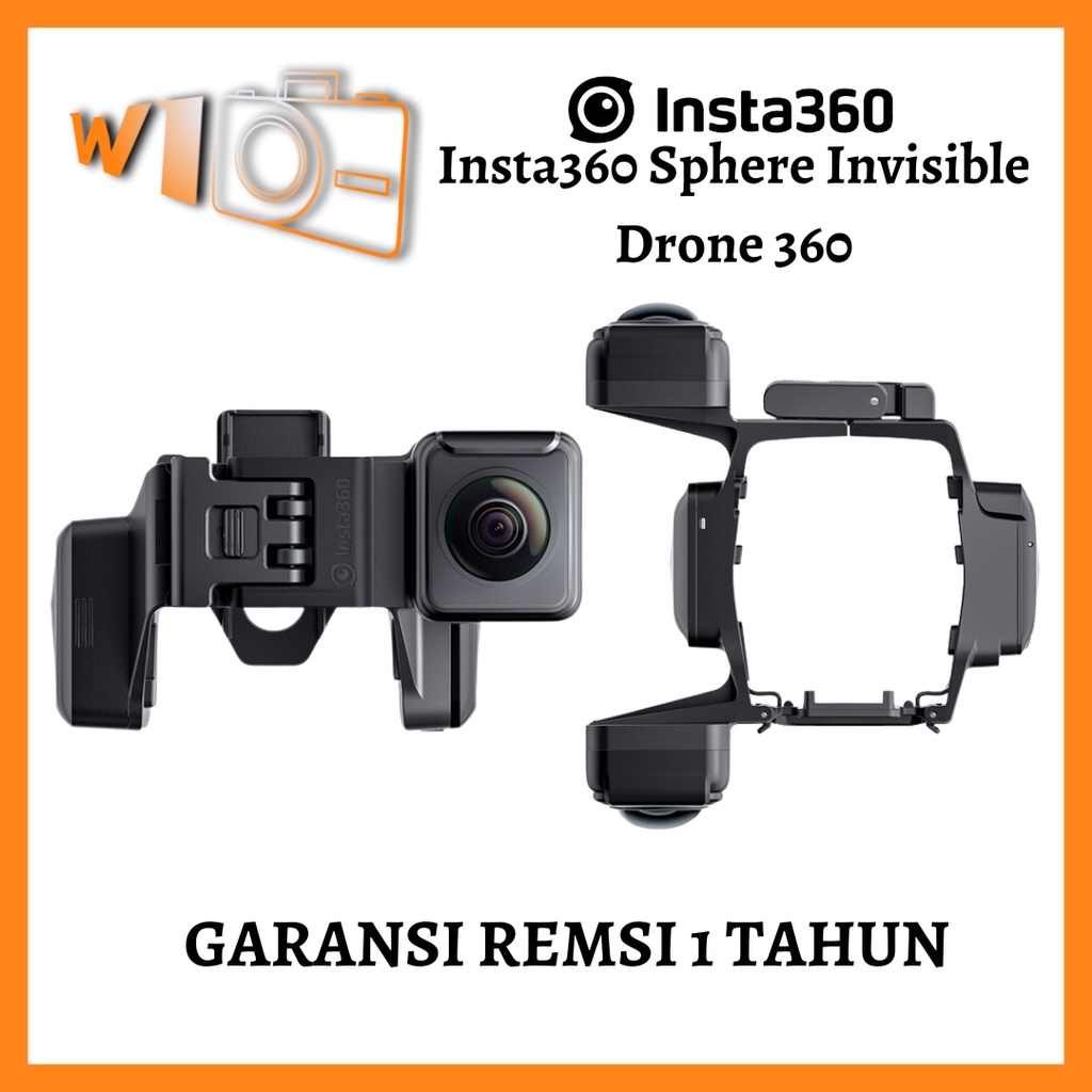 Jual Insta360 Sphere Invisible Drone 360 Camera Resmi Insta 360 | Shopee Indonesia