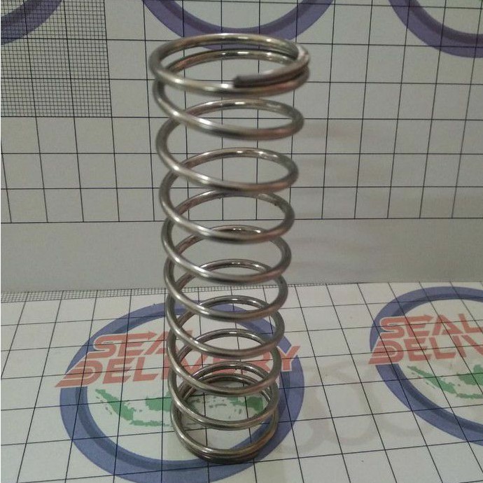 Jual Per / Spring Tekan Stainless Kawat 2 mm OD 25 mm L 80 mm | Shopee ...