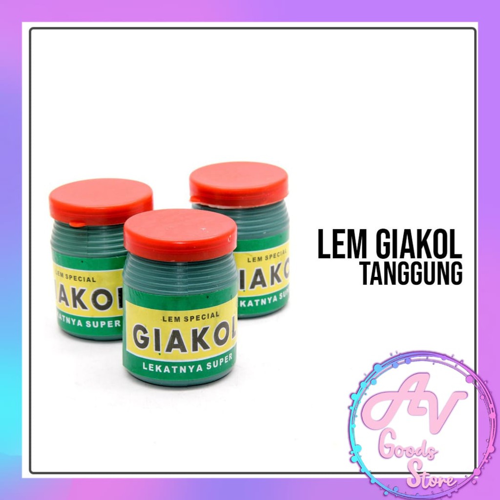 Jual lem kertas / lem colek / 1PCS LEM GIAKOL TANGGUNG / 1PCS LEM ...