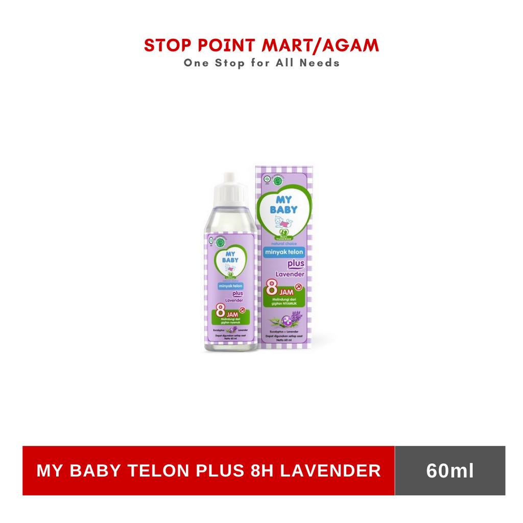 Jual My Baby Telon+ 8H Lavender Minyak Telon Bayi 60ml | Shopee Indonesia
