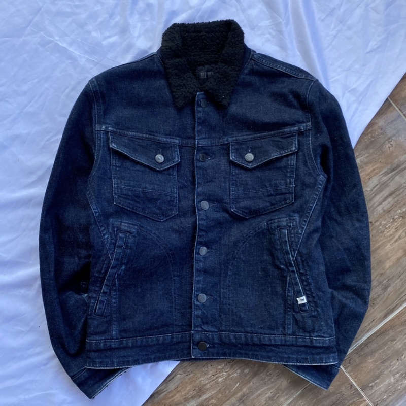 Jual Denim Jacket by Henus Edwin (Sherpa) | Shopee Indonesia