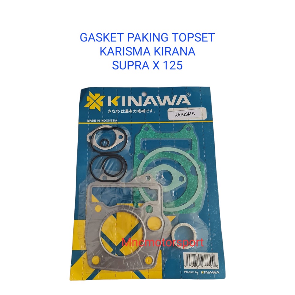 Jual GASKET PAKING TOPSET KNW KARISMA SUPRA X 125 KIRANA | Shopee Indonesia