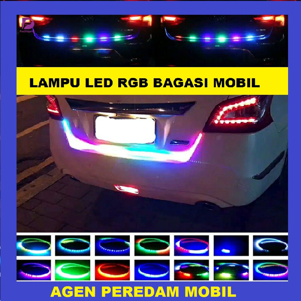 Jual LAMPU LED RGB BELAKANG BAGASI MOBIL 12 VOLT | Shopee Indonesia