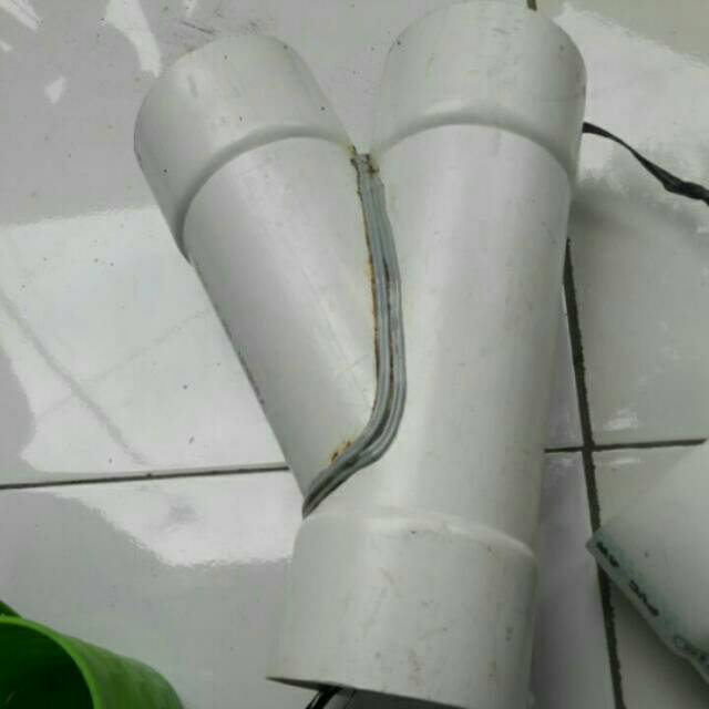 Jual Pipa pvc 3" sambungan y fitting pvc 21/2 inc 3 inc - 4 inchi ...
