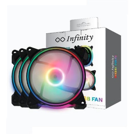 Jual INFINITY FAN CASE SET SlimRing AURA RGB (3Fan ARGB,Controller ...