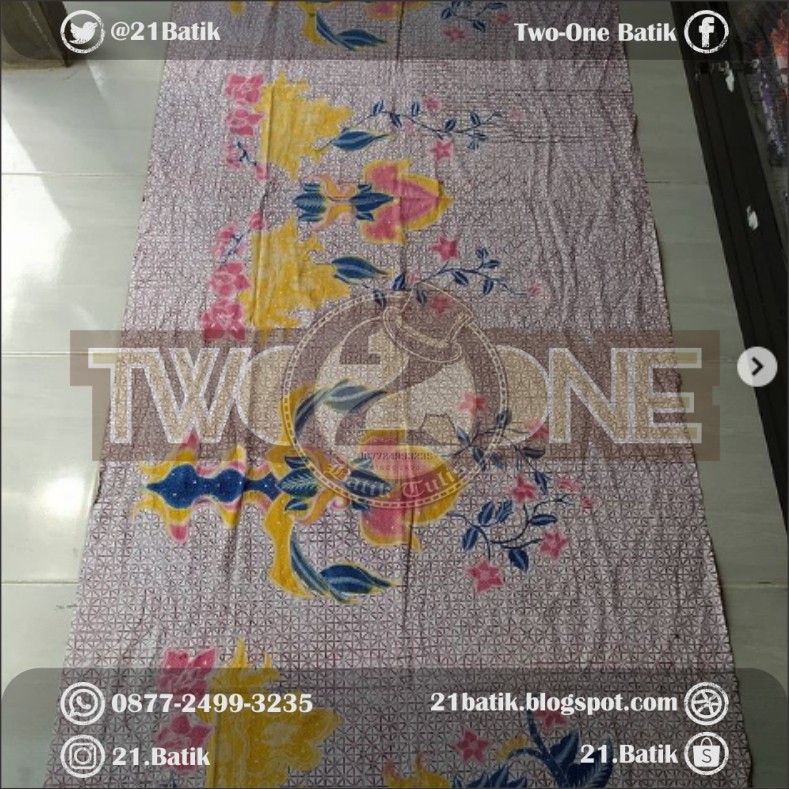 Jual BATIK TULIS INDONESIA MOTIF MAHKOTA KUNING EMAS BATIK MODERN LATAR ...
