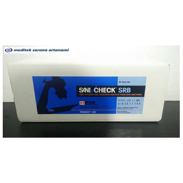 Jual BIOSAN Sani-Check SRB Sulfate Reducing Bacteria Test Kit, 25 test ...