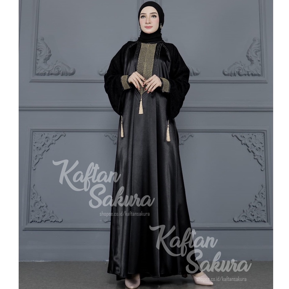 Jual GAMIS MAURA DRESS PREMIUM SILK TILE + PAYET , COD GAMIS PESTA ...