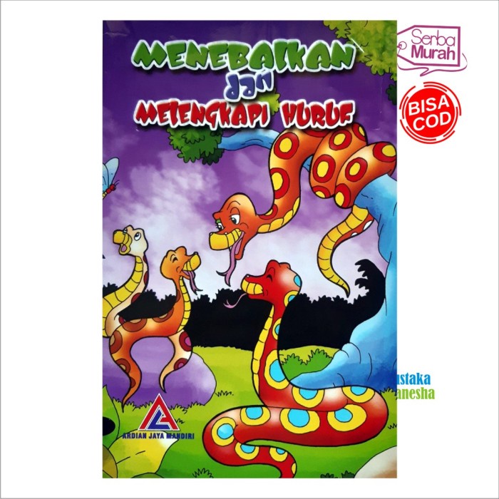 Jual Buku TK Menebalkan dan Melengkapi Huruf Latihan Anak PAUD RA ...