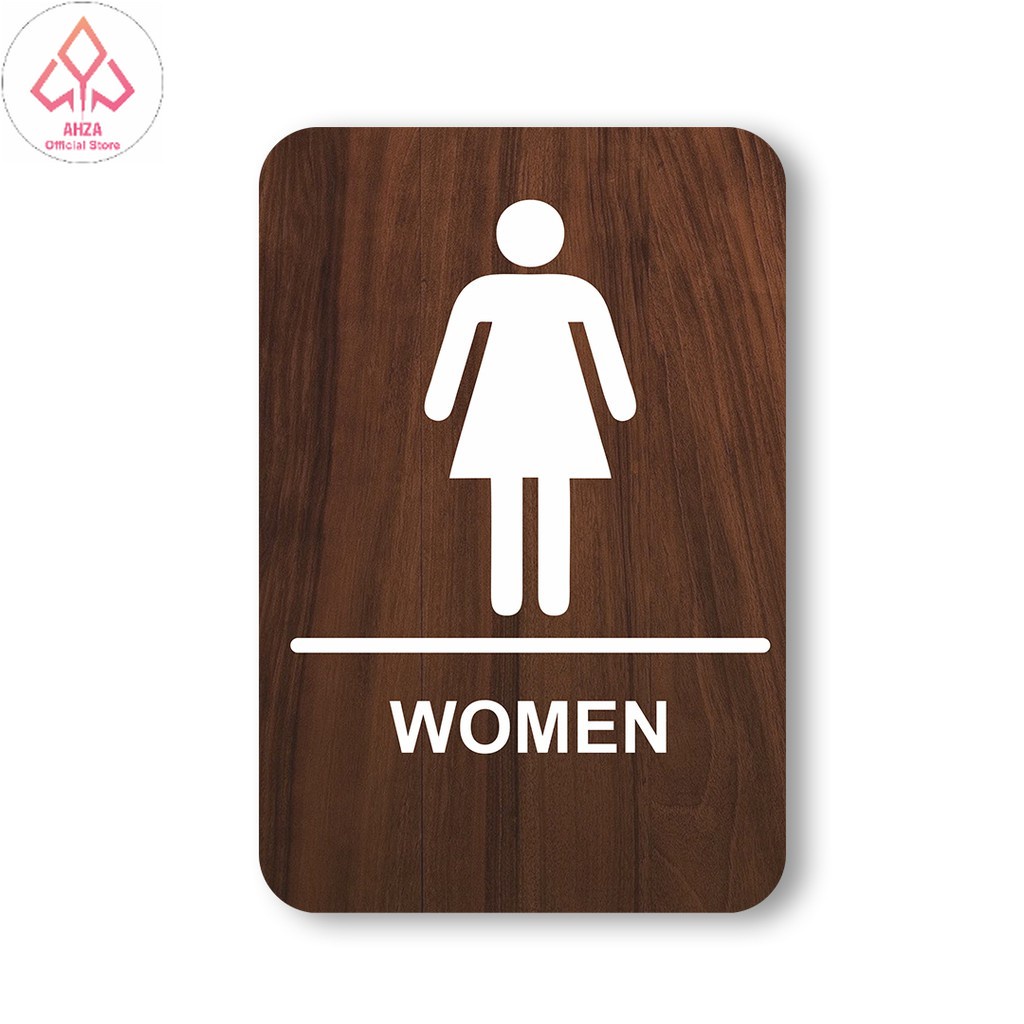 Jual logo perempuan - women icon toilet - wall decor | Shopee Indonesia