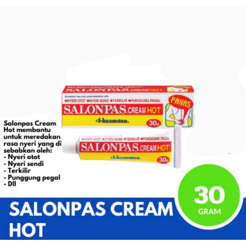 Jual Salonpas Liniment Cair / Cream / Cream Hot / Gel Pereda Nyeri ...
