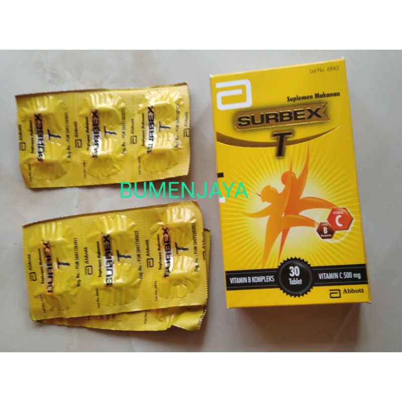 Jual SURBEX T multivitamin daya tahan tubuh | Shopee Indonesia