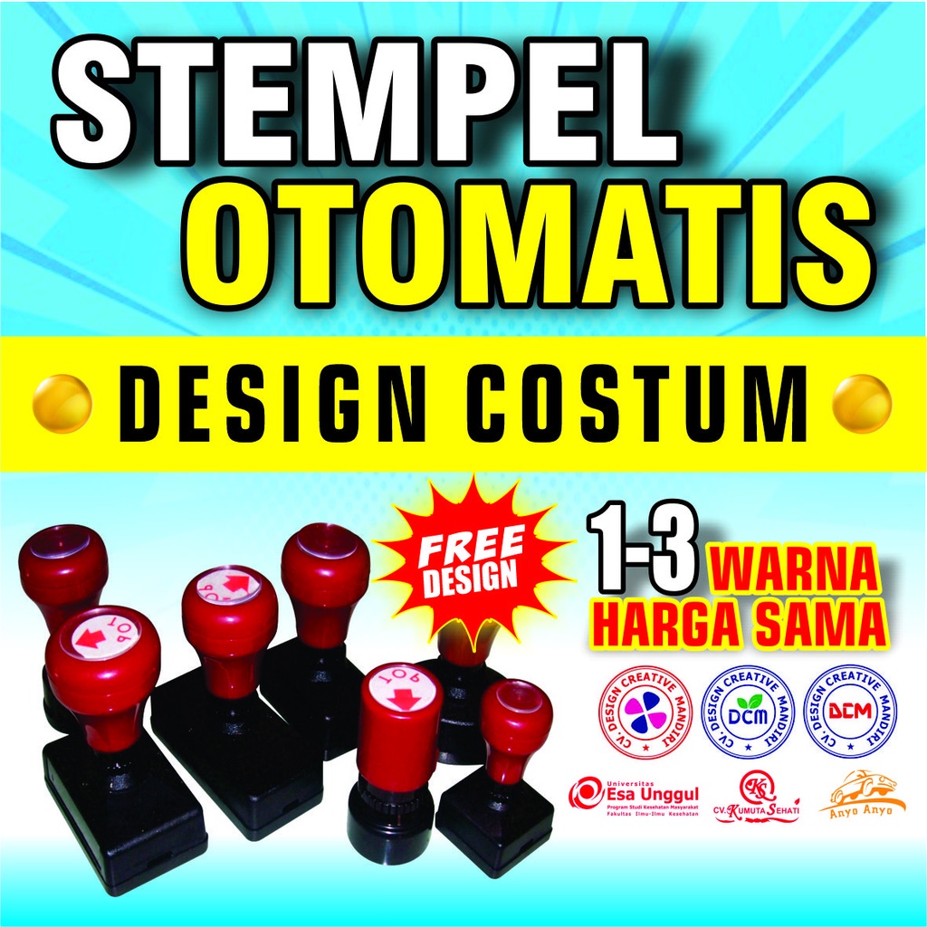 Jual Stempel, Stempel Logo, Stempel lunas, stempel nama, stempel tanda tangan, Stempel otomatis ...