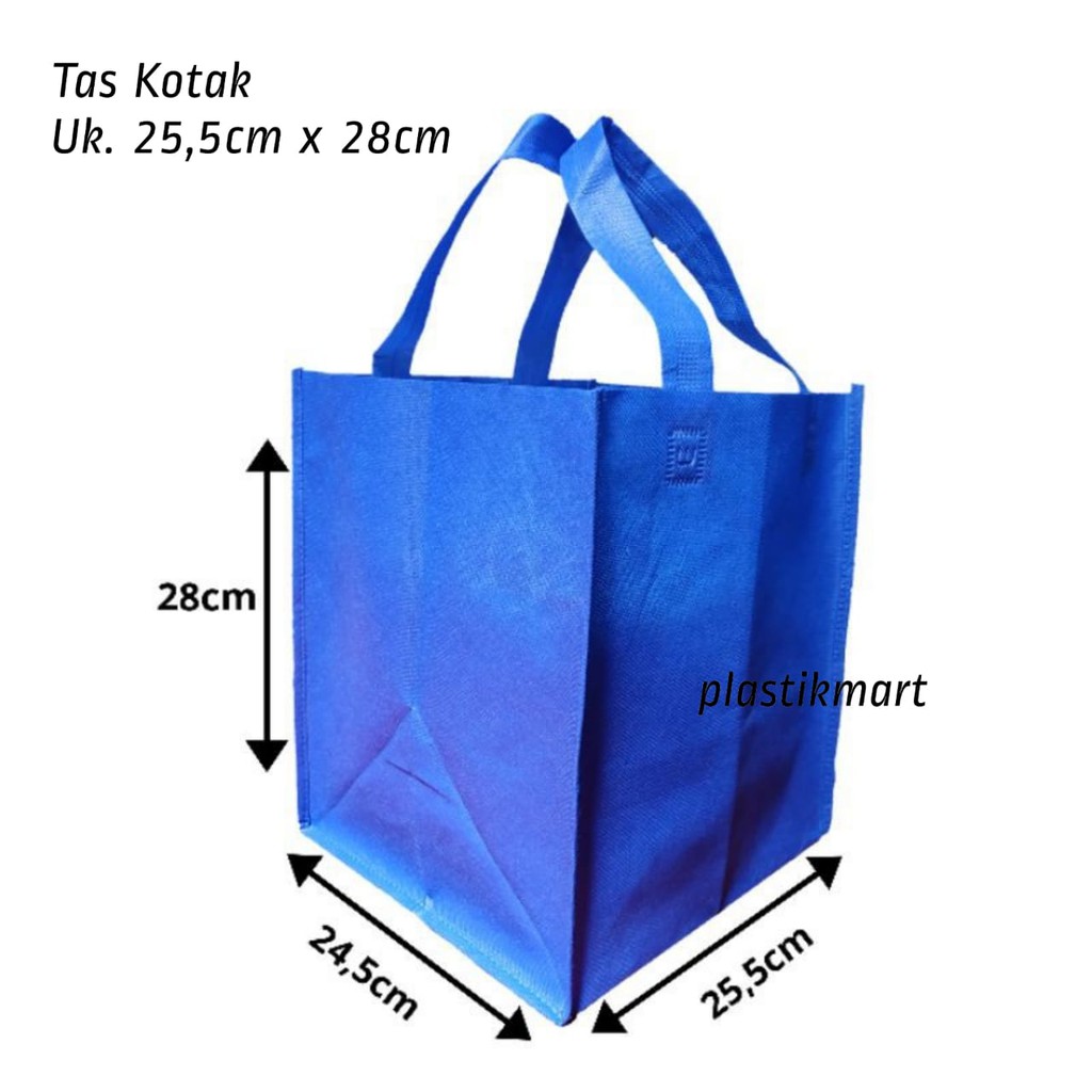 Jual ( PER PCS ) Tas Handle Box / Tas Kue /Tas spunbond / Tas nasi ...