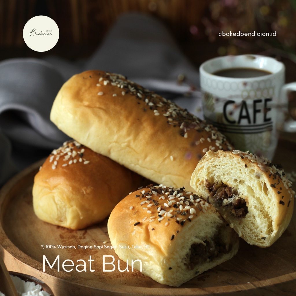 Jual Meat Buns - Roti Manis isi Daging | Shopee Indonesia