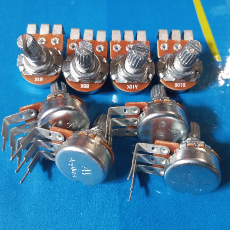 Jual T-AUDIO A10K 10K A-PLUS RIGHT ANGLE SHORT SHAFT POTENSIOMETER ...