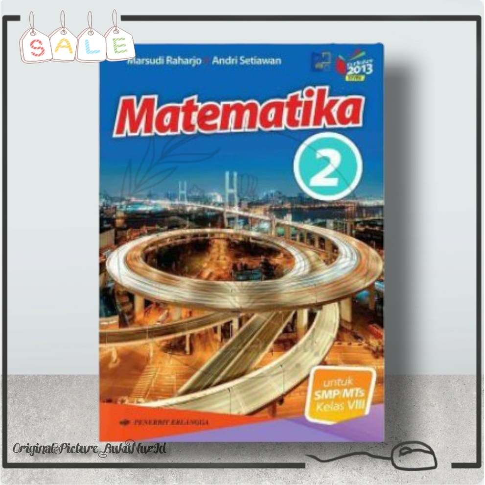 Jual BUKU MATEMATIKA SMP/MTS KELAS VIII KURIKULUM 2013 REVISI - ERLANGGA - 100% Buku Original ...
