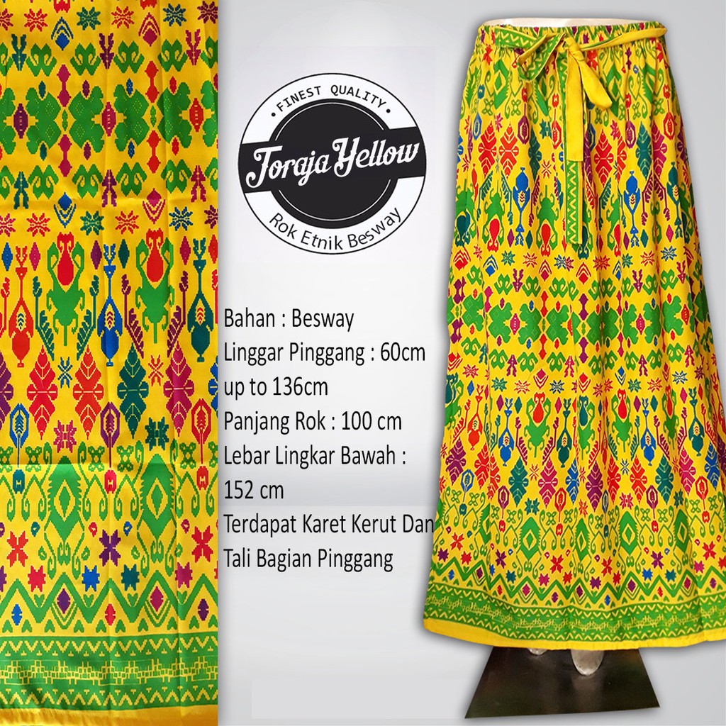 Jual Rok Motif Tenun Khas Indonesia - Rok Tenun Panjang | Shopee Indonesia