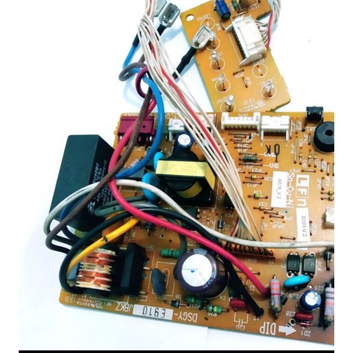 Jual Pcb Modul AC Sharp Eco Inverter XP-10NRY Original Set Sensor ...