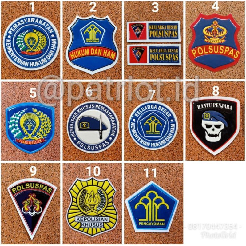 Jual Patriot.id | Sticker timbul polsuspas | Shopee Indonesia