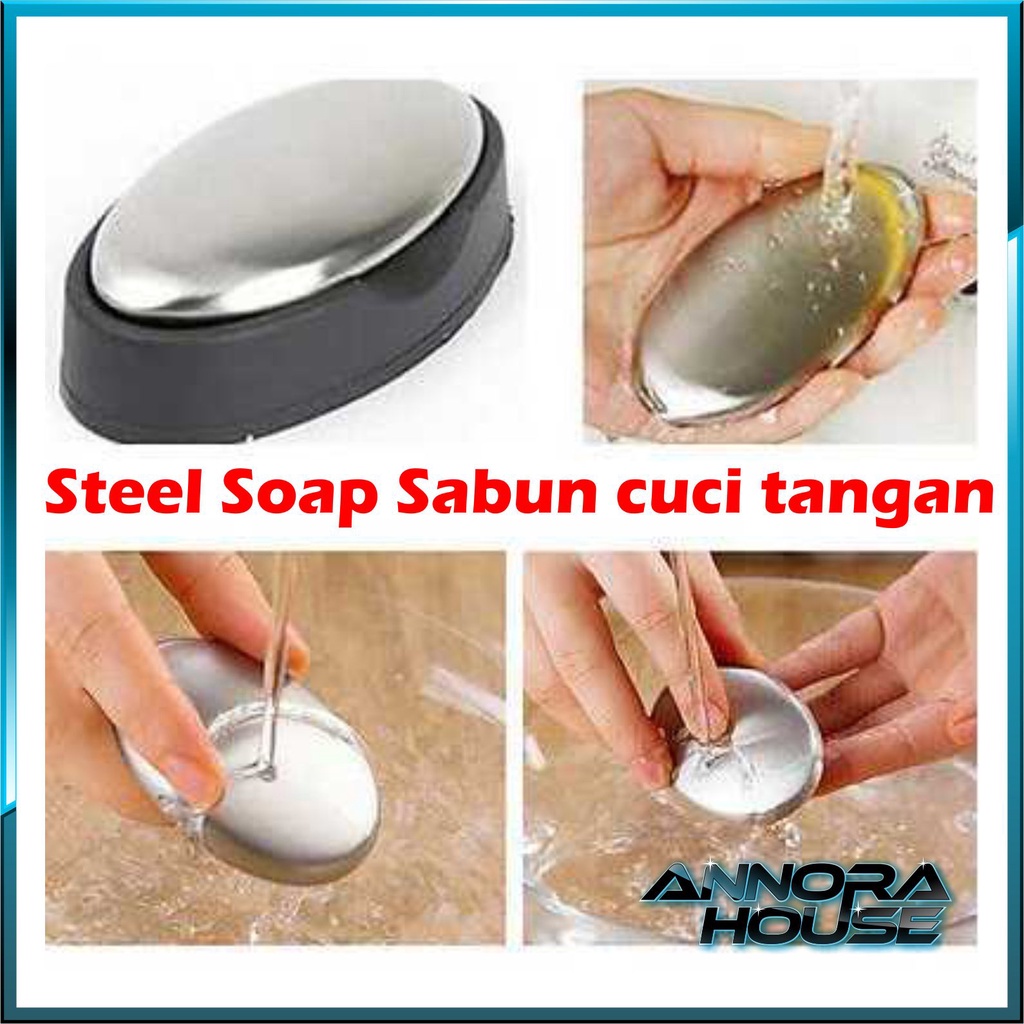 Jual Steel Soap Sabun Cuci Tangan Stainless Steril Dan Anti Bakteri ...