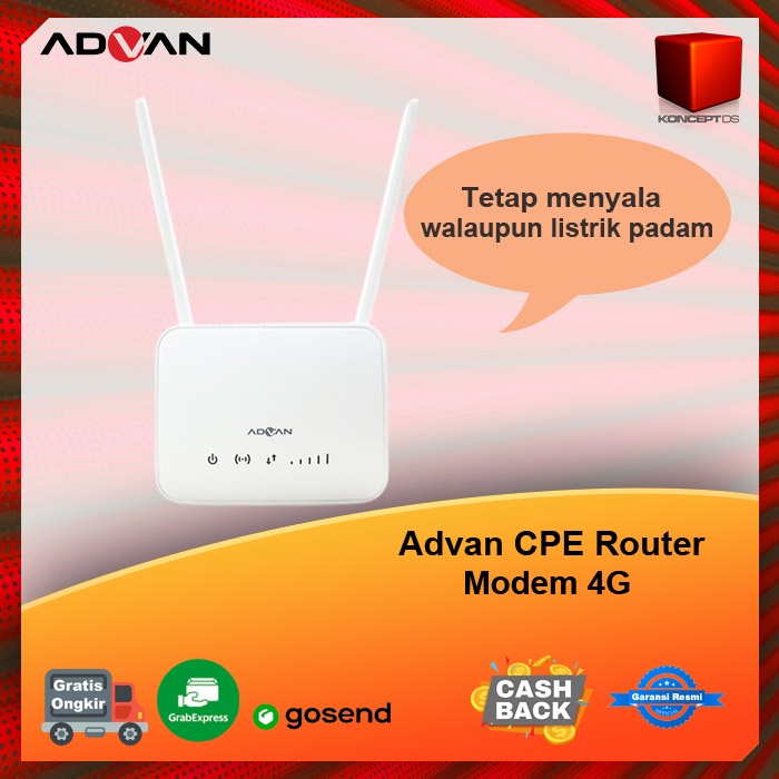 Jual ADVAN CPE START Hybrid Router Modem 4G Wifi Always ON Unlocked ...