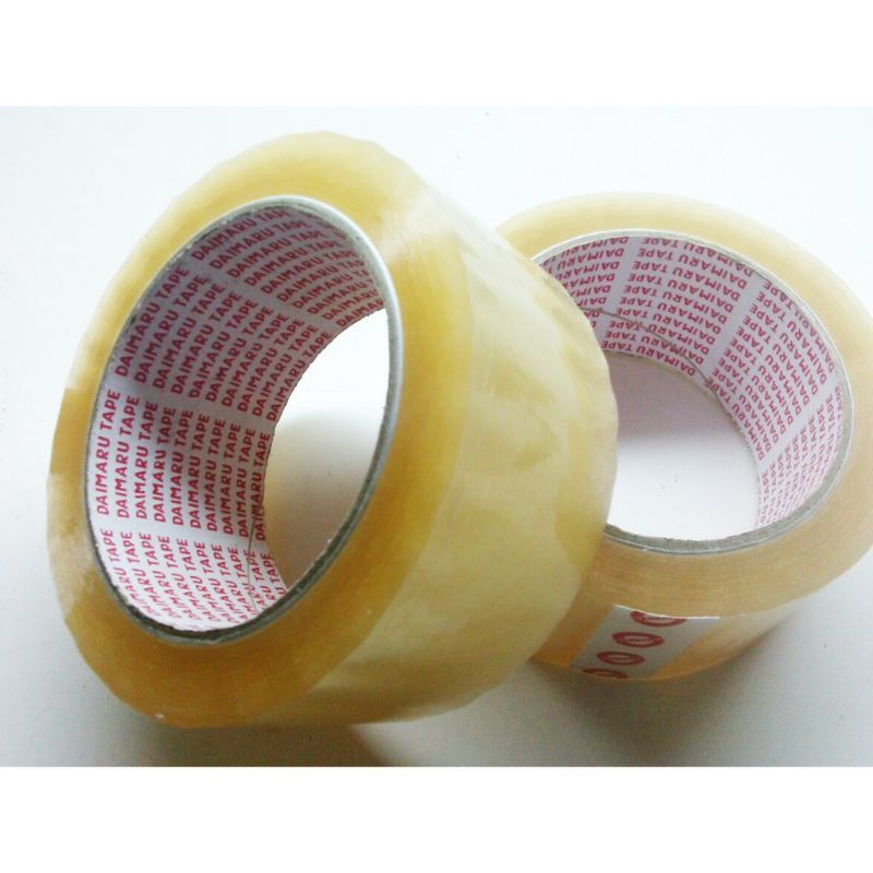 Jual Lakban Daimaru Tape Isolasi 2 inch x 90 Yard Bening / Coklat | Shopee Indonesia