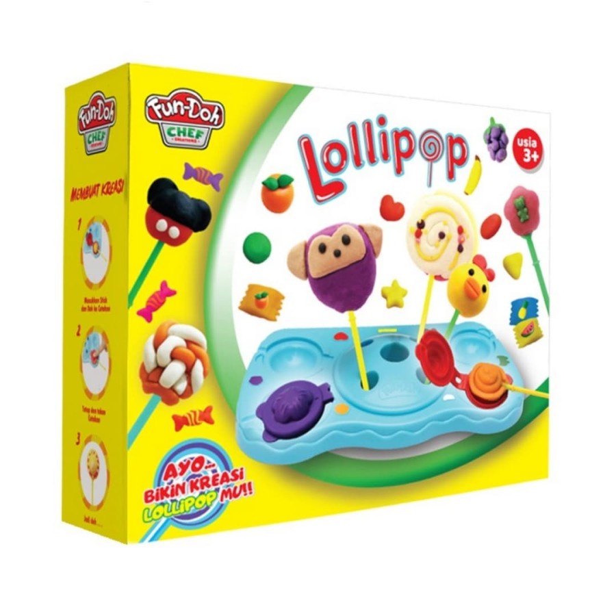 Jual BEN Mainan baru anak balita laki perempuan Lollipop FunDo Play ...