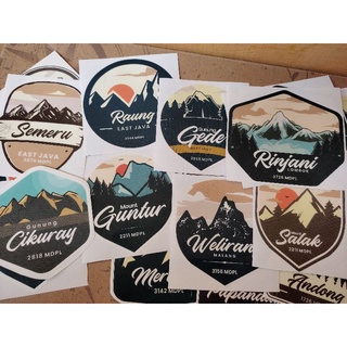 Jual Stiker Gunung / Sticker Gunung Indonesia | Shopee Indonesia